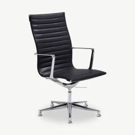 Ava Leather Conference Chair, Highback | Furnicher